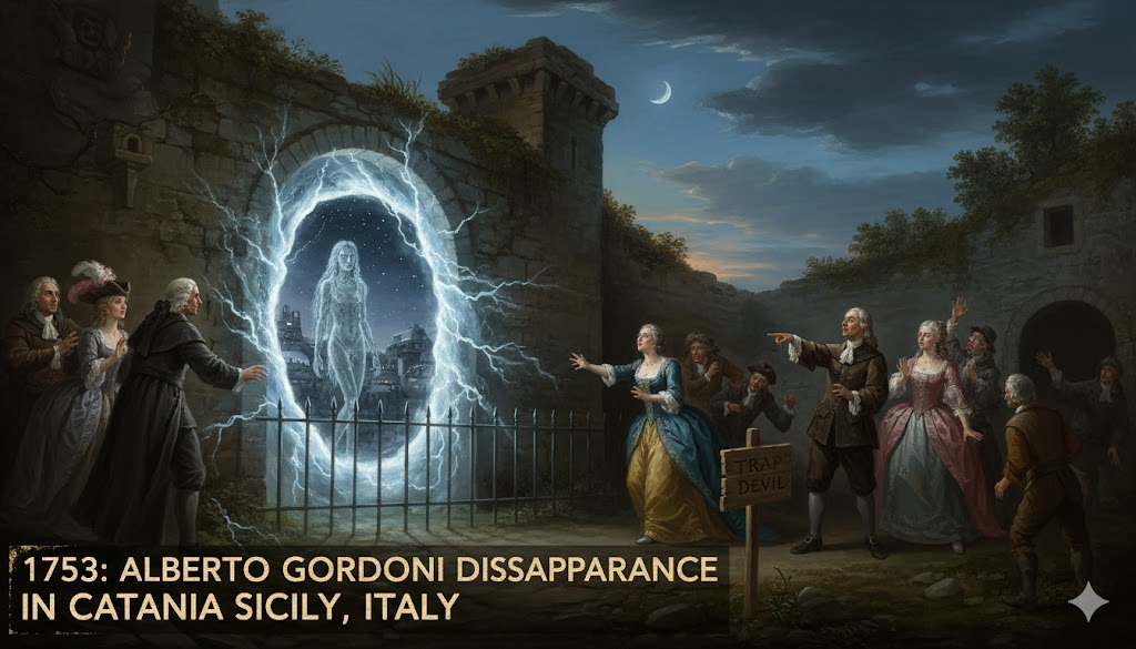 1753 Catania, Italy: The Strange Disappearance of Alberto Gordoni